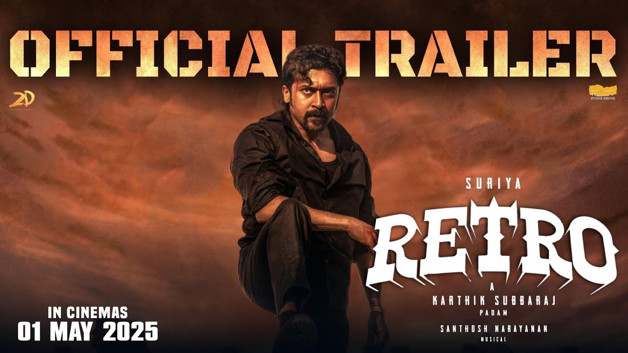 RETRO - Official Trailer 🤩💥 | Suriya | Karthik Subbaraj | Retro Movie ...
