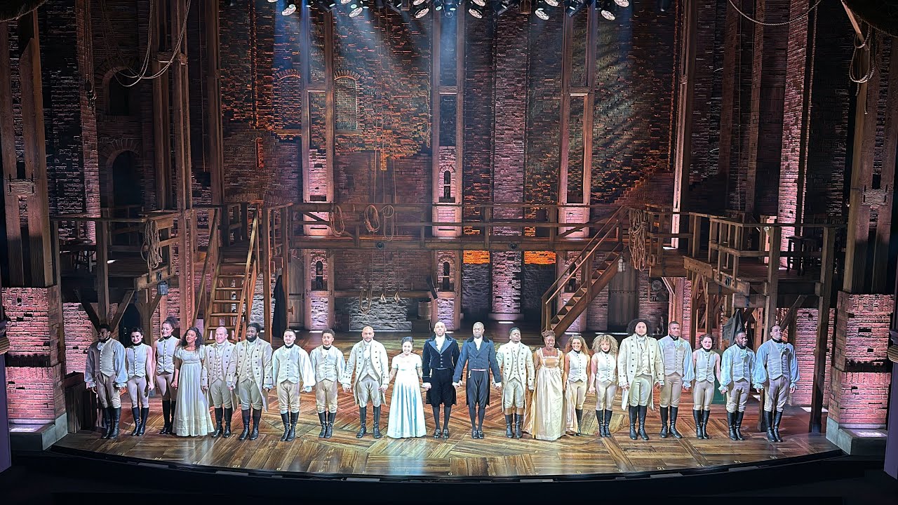 Hamilton UK and Ireland Tour - First Preview Curtain Call - Manchester ...