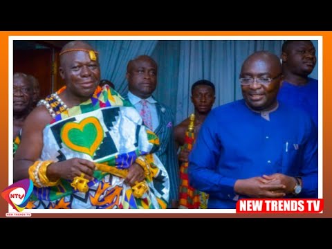 I need your blessings to win – Dr. Bawumia tells Asantehene Otumfuo Osei Tutu II - YouTube