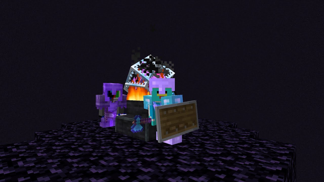 Minecraft Dragon Slayer vs FULL NETHERITE Juggernaut - YouTube