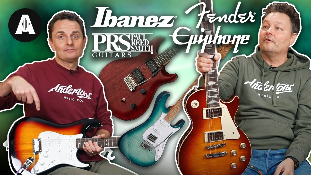 Fender vs Epiphone vs Ibanez vs PRS - Battle of Standards! - YouTube