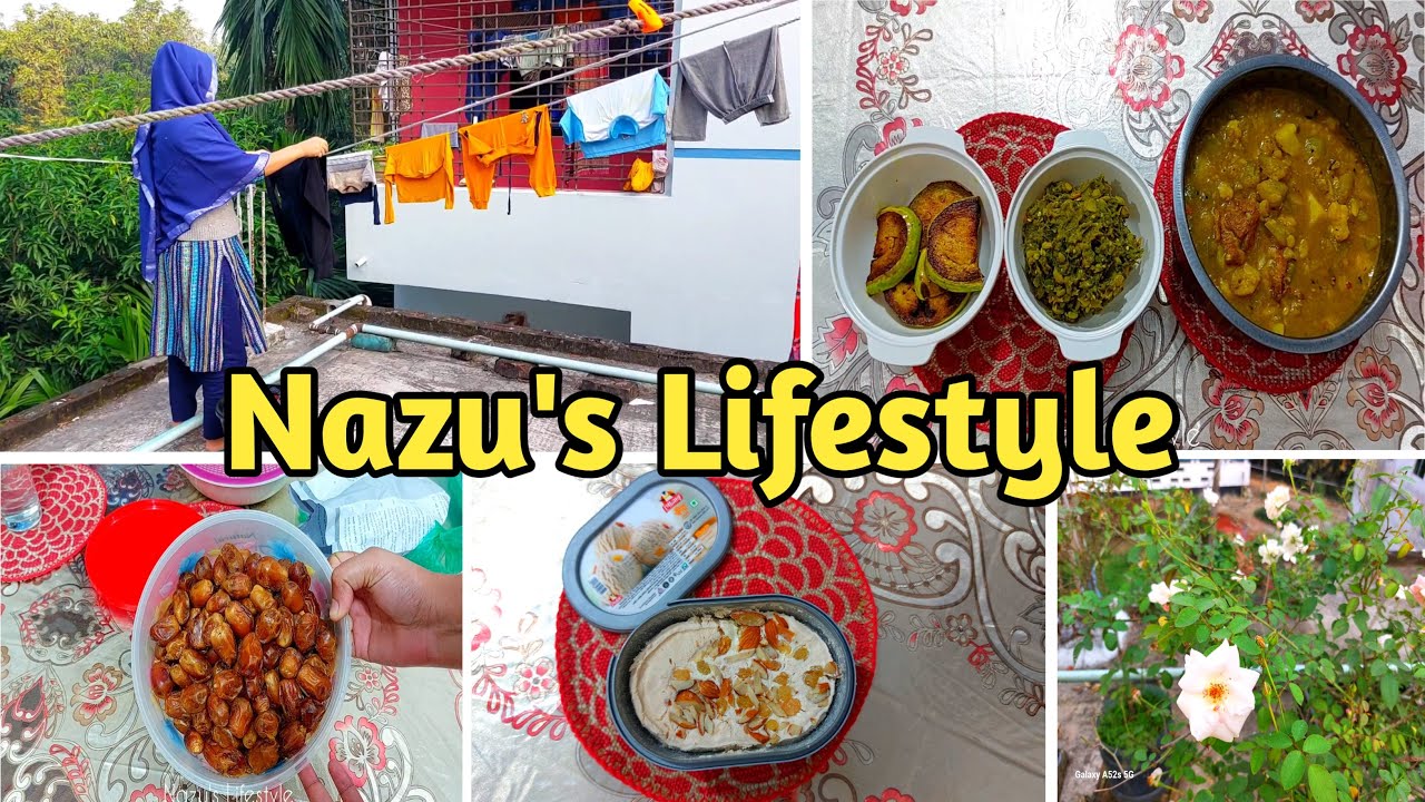 শীতকালে অলস দিনের কাজকর্ম। Nazu's Lifestyle - YouTube