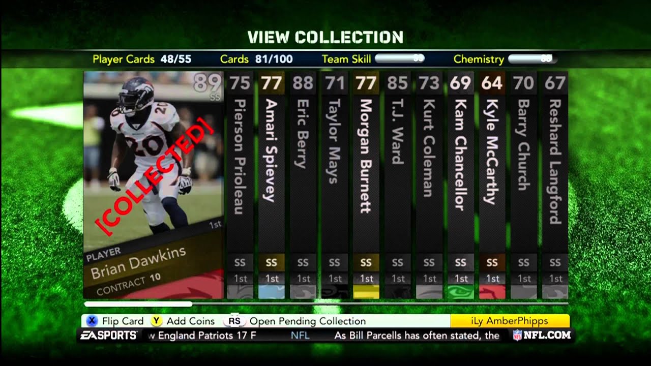 Madden Ultimate Team 12 Episode 65 - Week 1 Cover Cards - YouTube
