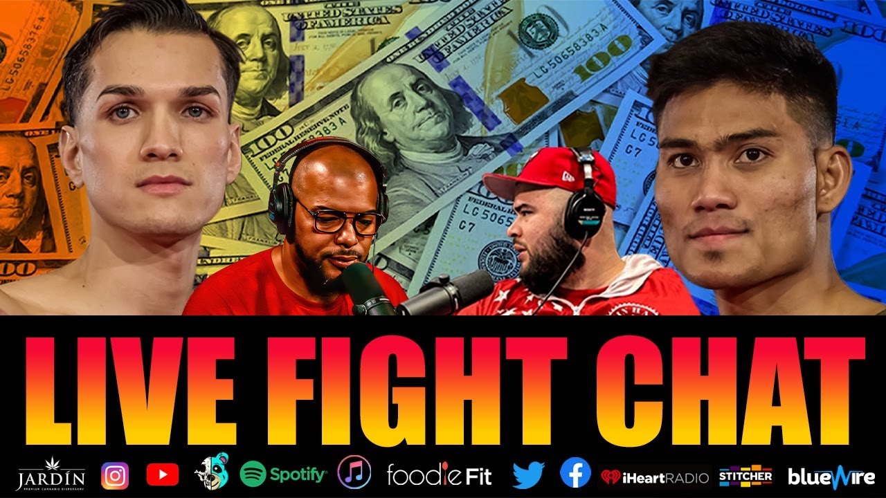 ☎️Brandon Figueroa vs. Mark Magsayo & Undercard Live Fight Chats🔥 - YouTube