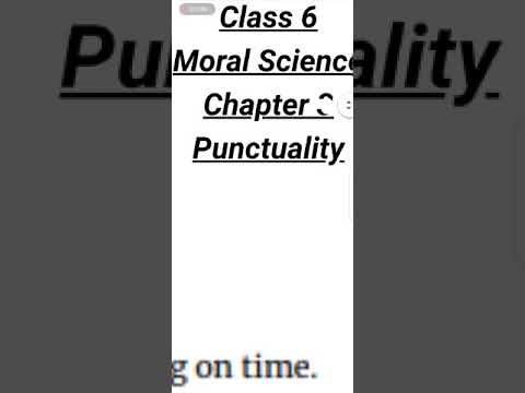 Class 6 Moral Science Chapter 3 All notes. - YouTube