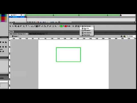 Tutorial Drawing Part 1 on Adobe Flash Profession CS6 - YouTube