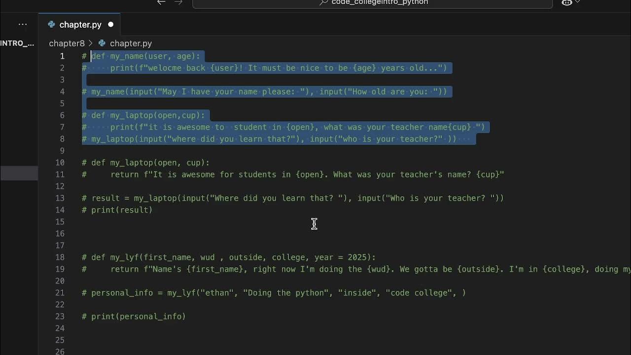 chapter8/python - YouTube