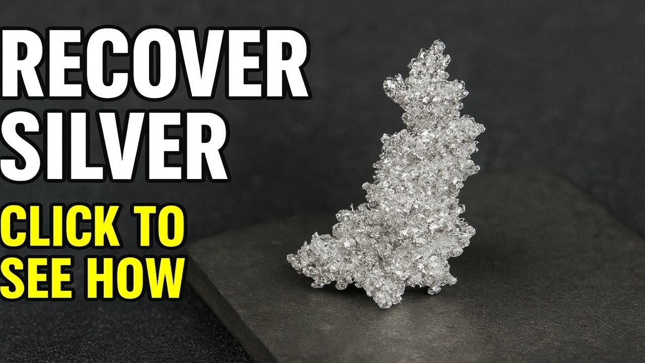 DIY Silver Refining: Extracting Pure Silver from Electrical Contacts ...