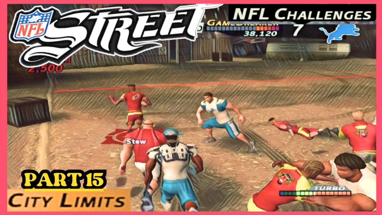 NFL STREET | WALKTHROUGH PART 15 | CITY LIMITS | NFL CHALLENGES (4K 60 ...