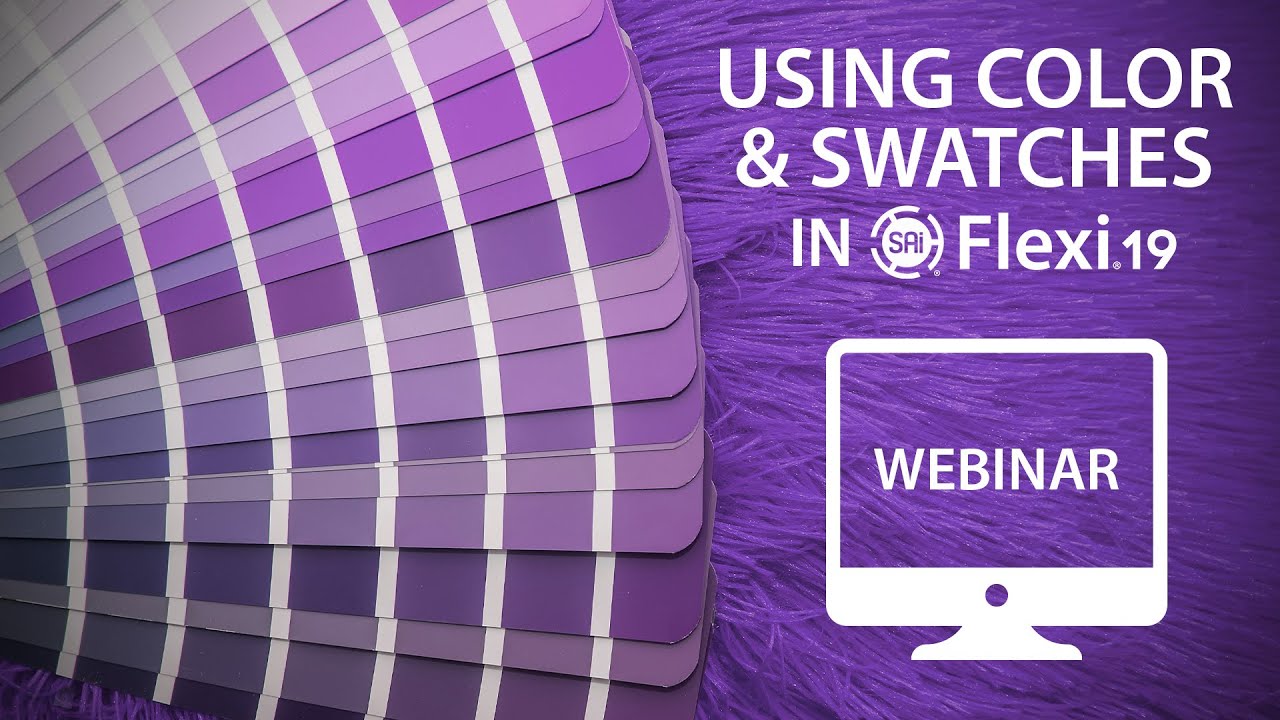 Flexi Webinar - Color and Swatches in Flexi 19 (January 29, 2020) - YouTube