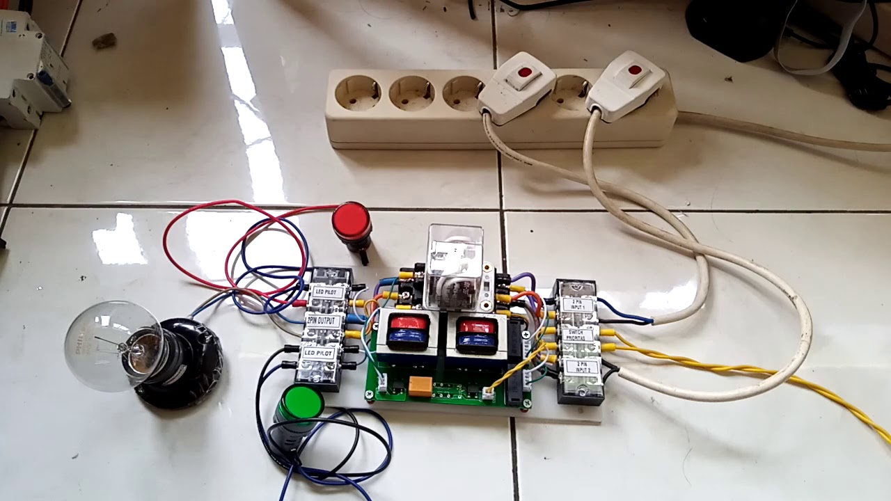 635595815 test 20A ATS relay 2 sumber listrik lengkap dengan pilihan ...