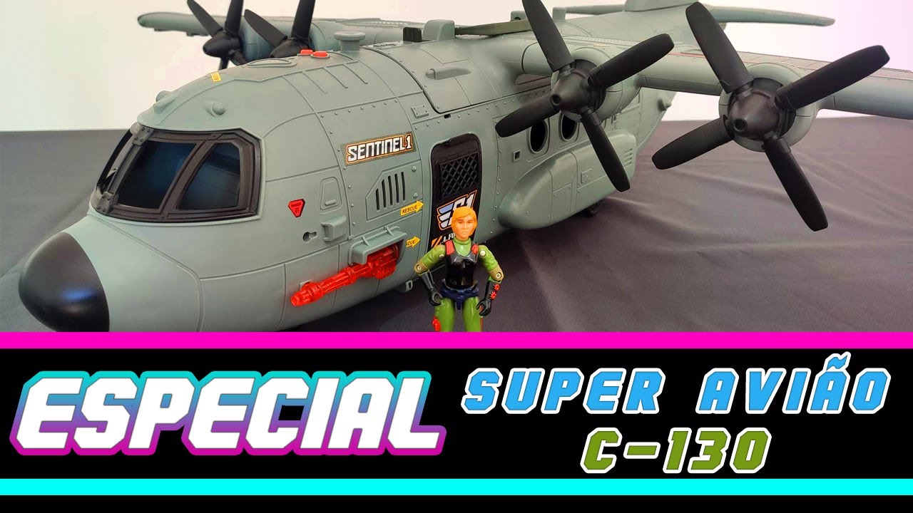 Especial: Avião Hercules C-130 GIGANTE! - YouTube