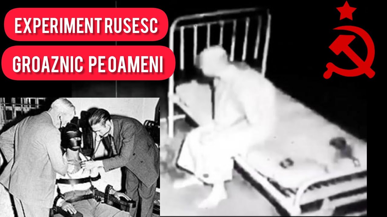 EXPERIMENT SOVIETIC SOCANT, CAT POATE TRAI OMUL FARA SOMN - YouTube