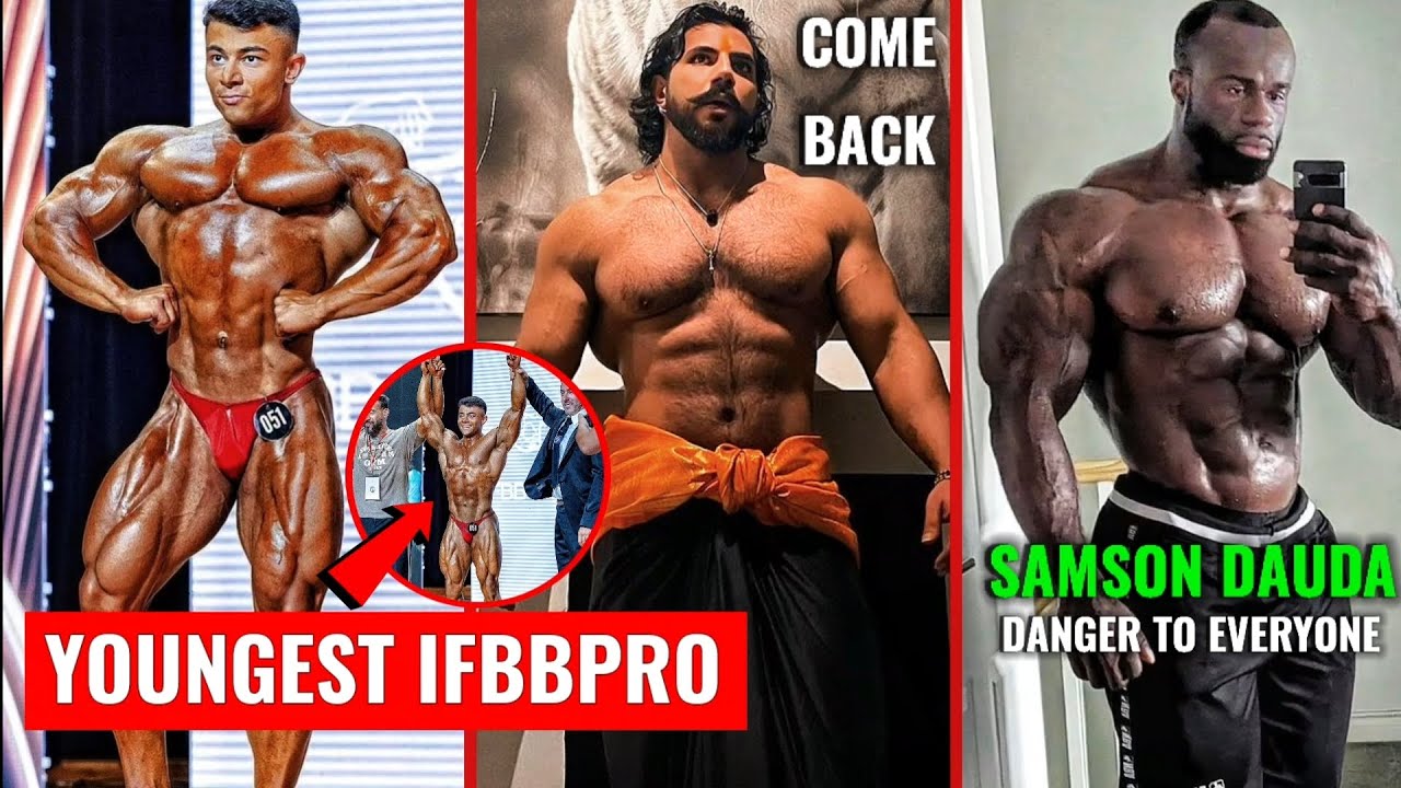 Youngest open bodybuilding ifbbpro in the world | Samson dauda ...