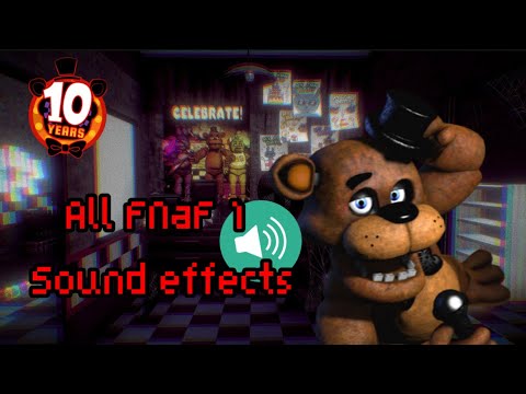 All FNaF 1 Sound Effects - YouTube