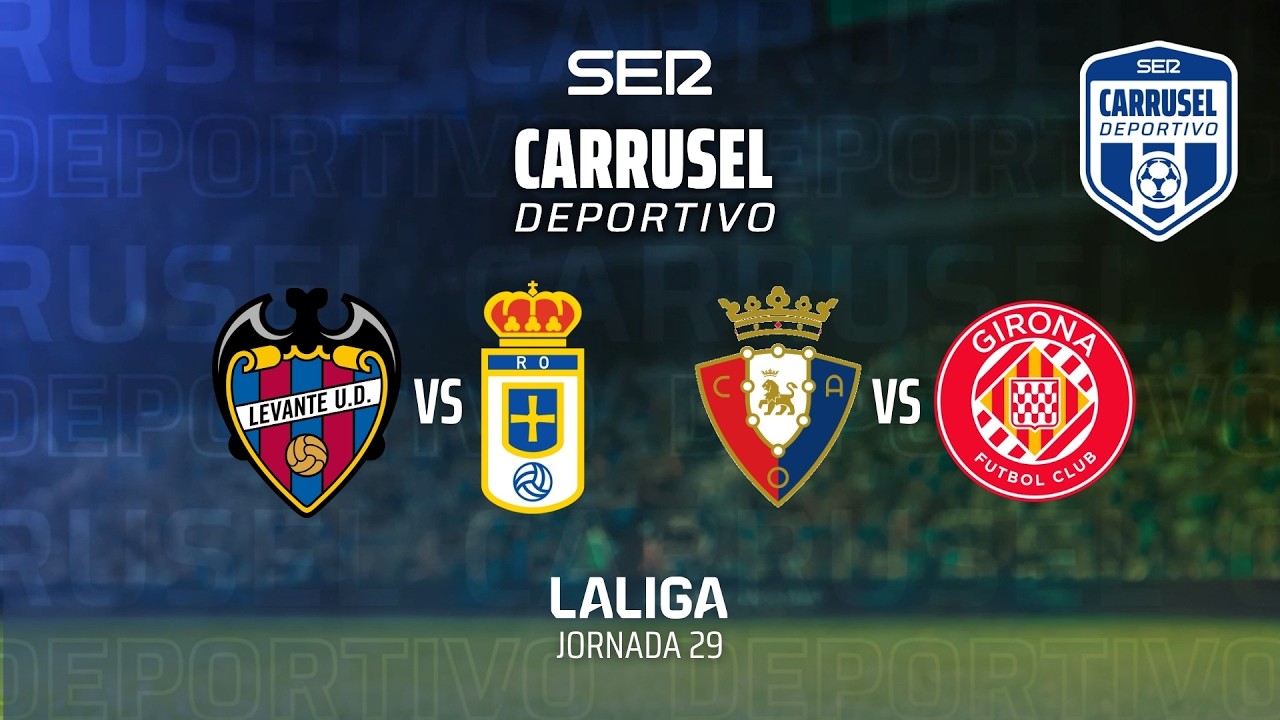 ⚽️ LEVANTE UD 4-2 REAL OVIEDO & CA OSASUNA 1-0 GIRONA FC | #LaLiga 25/ ...