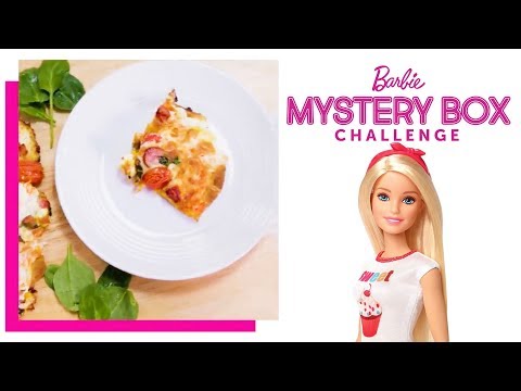 @Barbie | Pizza Challenge | Barbie's Mystery Box Challenge