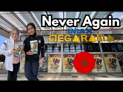 Our First Moroccan Movie Theater Experience! (Not What We Expected) 🇲🇦