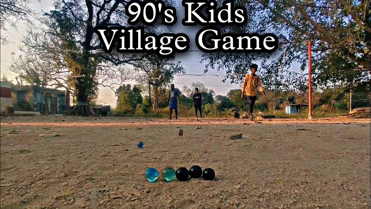 90's Kids Village Game / Goli Gundu / 90's Games / Kmdc 360 - YouTube