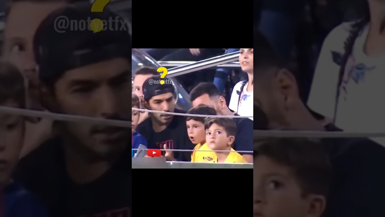 Messi son celebrating otherr teams goal 😂🗿 | Ciro | Matteo| Thiago | Leo Messi | Luis Suarez ...