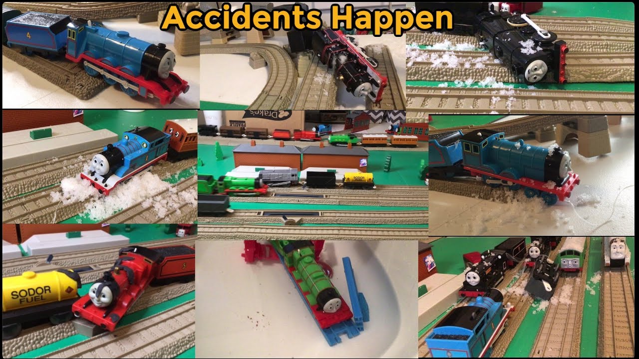Trackmaster Thomas and Friends Accidents Happen Music Video Song Remake ...