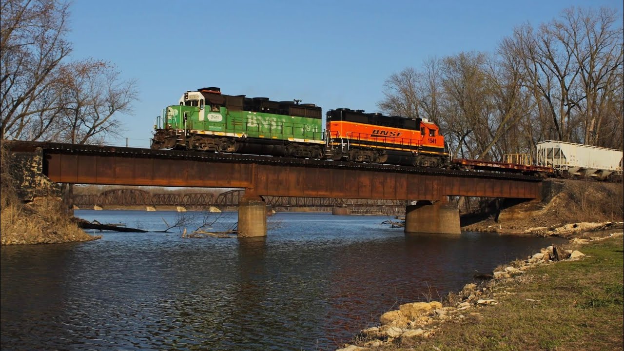 Great Day On BNSF’s Hannibal Sub Featuring Blasts From The Past! (3/19 ...