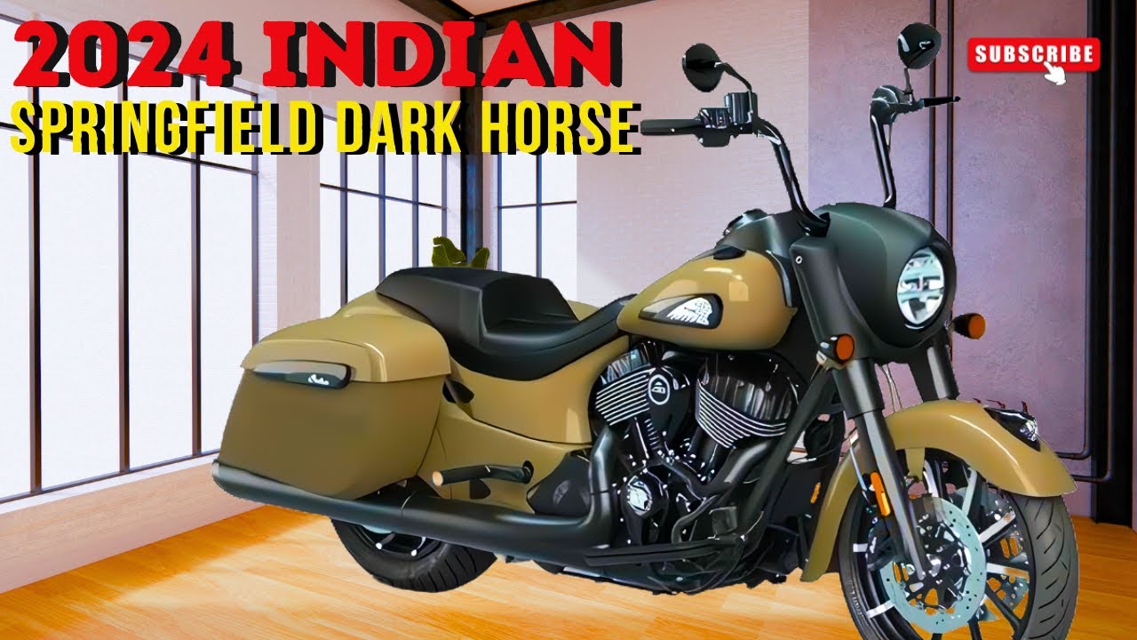 Limited Edition 2024 Indian Springfield Dark Horse | Cruiser Motorcycle ...