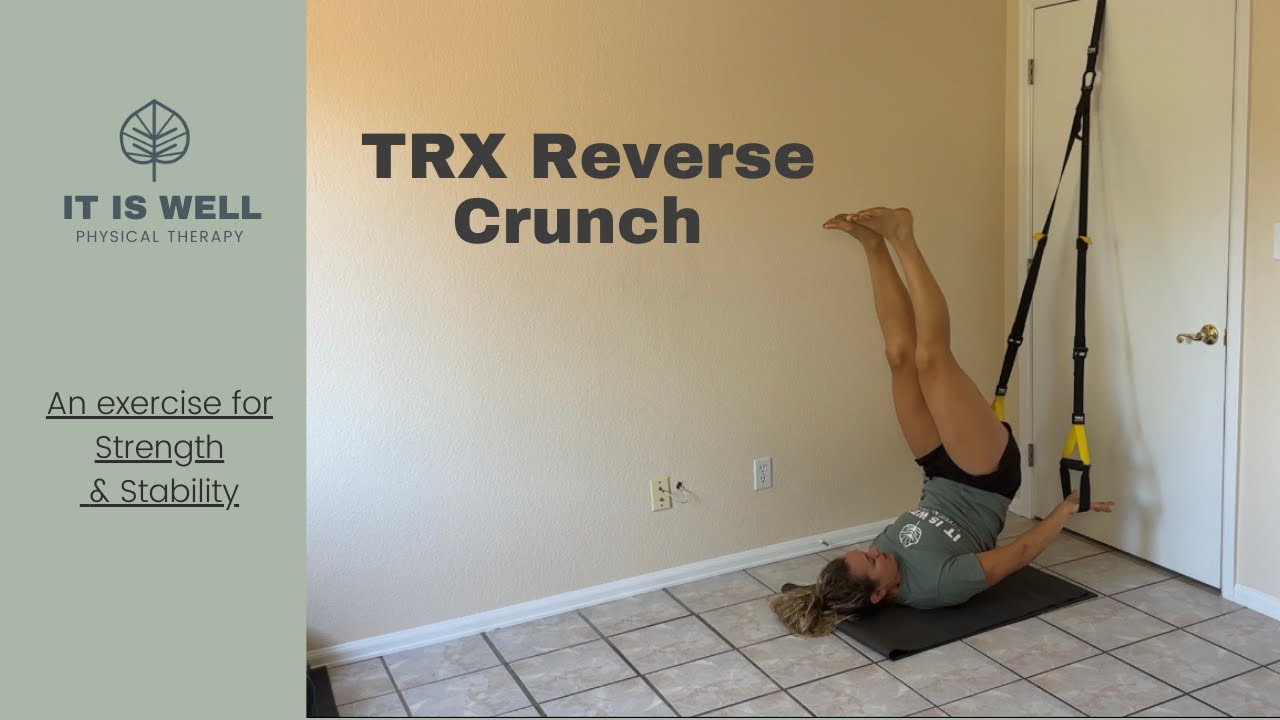 TRX Reverse Crunch - YouTube