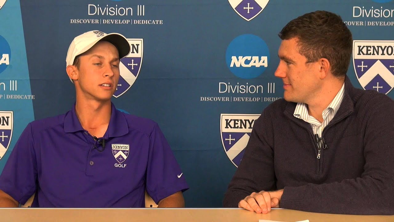 Kenyon Student-Athlete Spotlight: Jake Fait - YouTube