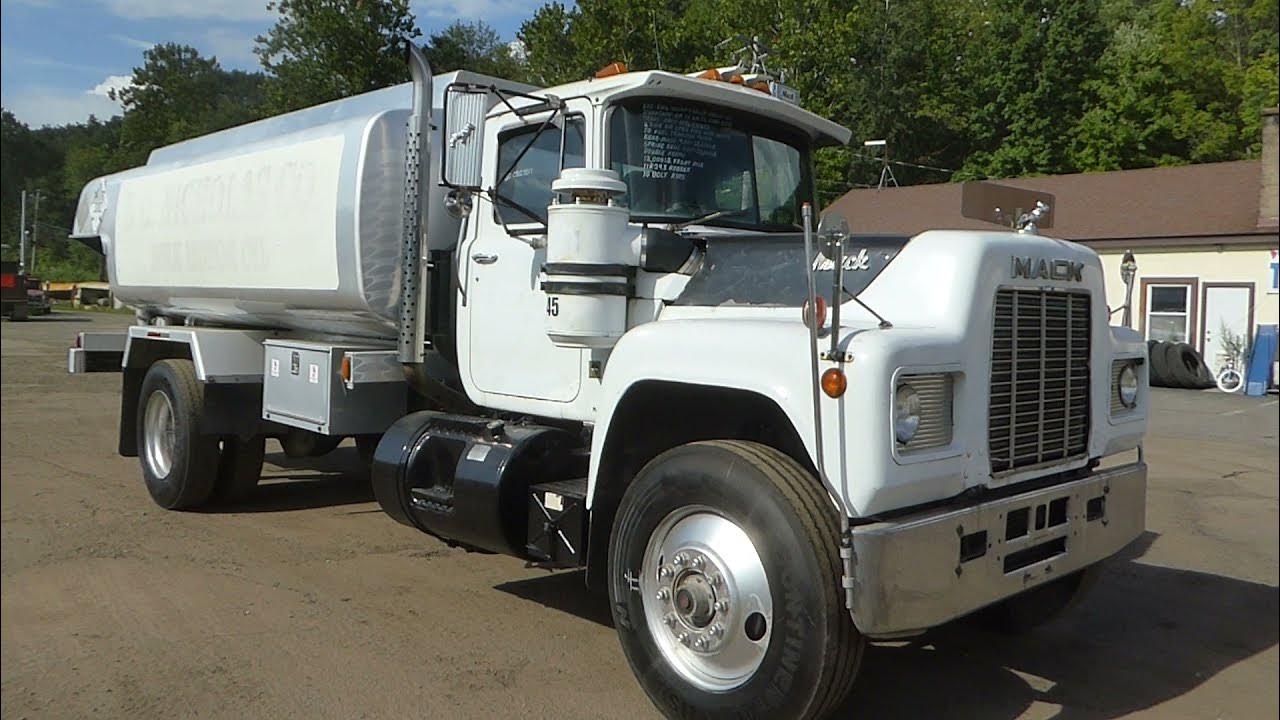 1985 Mack R685T Single Axle Tank Truck - TRO 0827211 - YouTube
