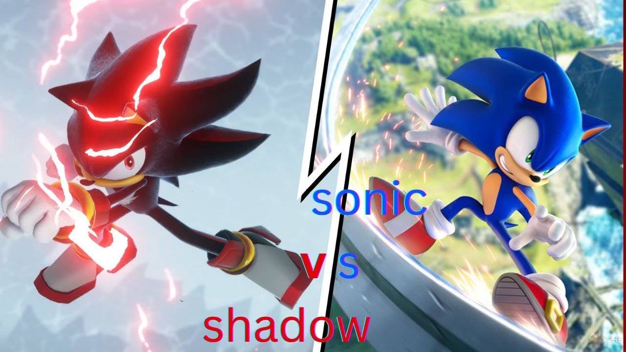 Sonic Vs Shadow (The Ultimate Showdown) - YouTube