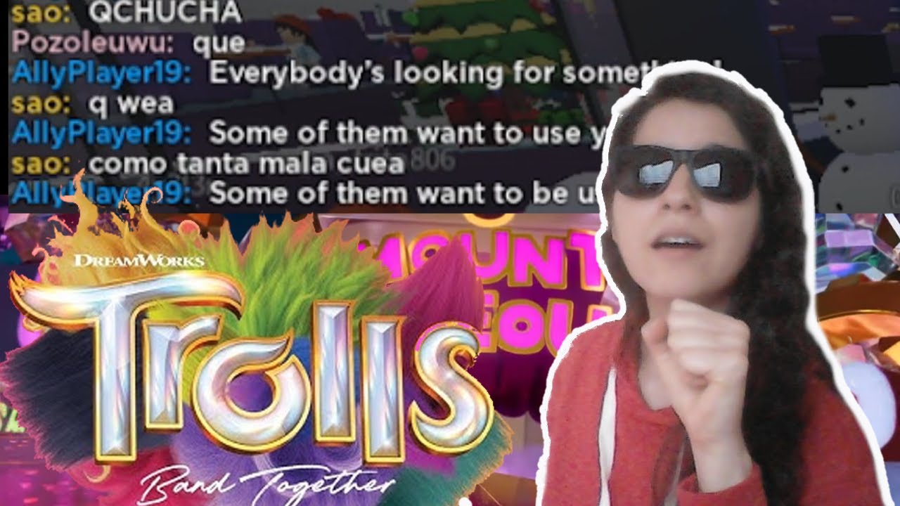 Canté SWEET DREAMS/MOUNT RAGEOUS de TROLLS 3 en JUEGOS DE ROBLOX Y ASÍ ...