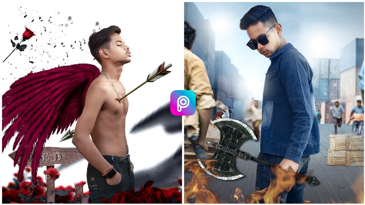 Cinematic photo editing in || PicsArt movie photo editing || photo ...