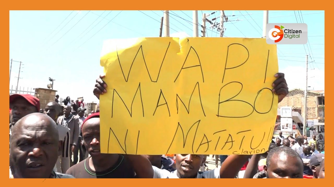 Teachers in Baringo protest increased bandit attacks in the county ...
