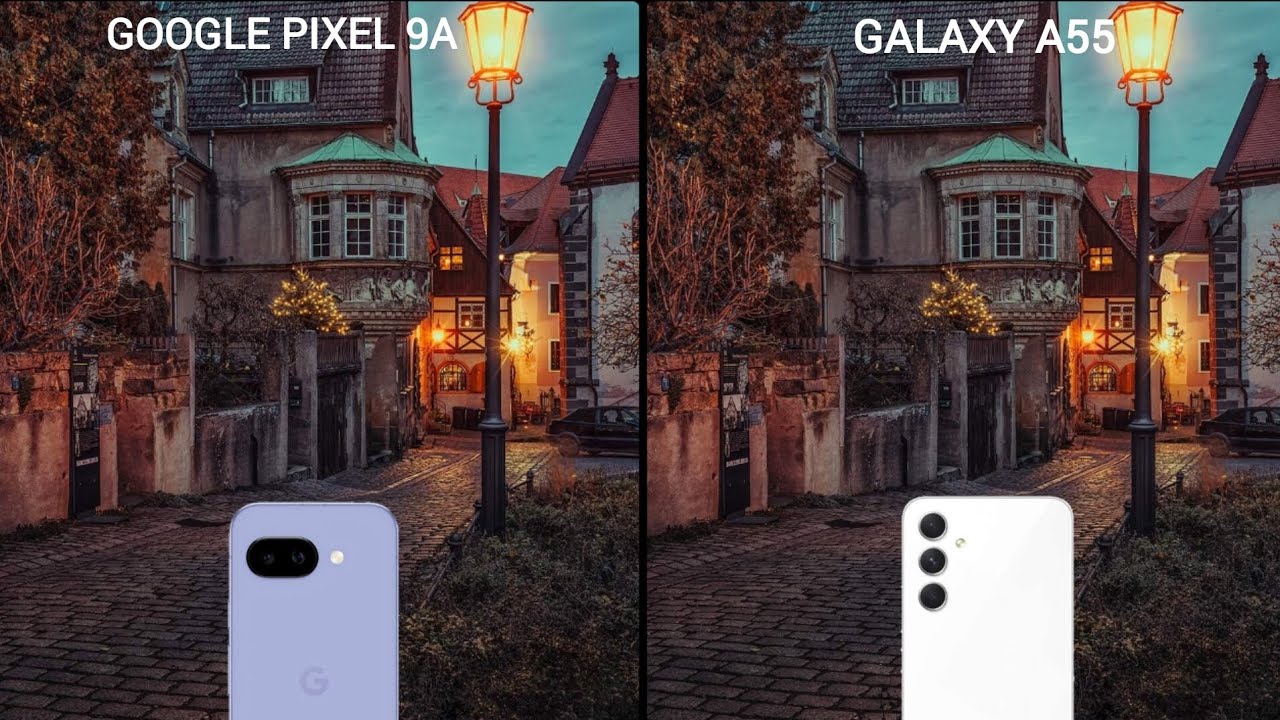 Google pixel 9a Vs Samsung Galaxy A55 Camera Test comparison - YouTube