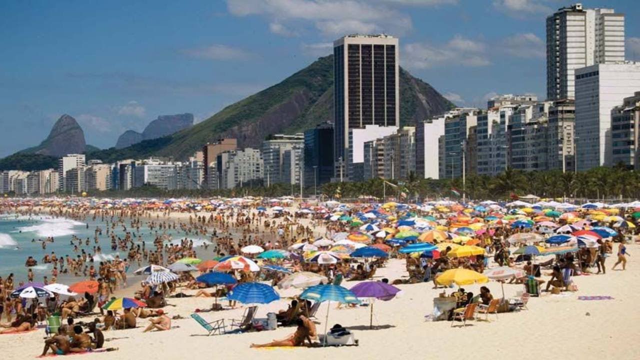 Top 15 The Most Crowded Beaches in the World - YouTube