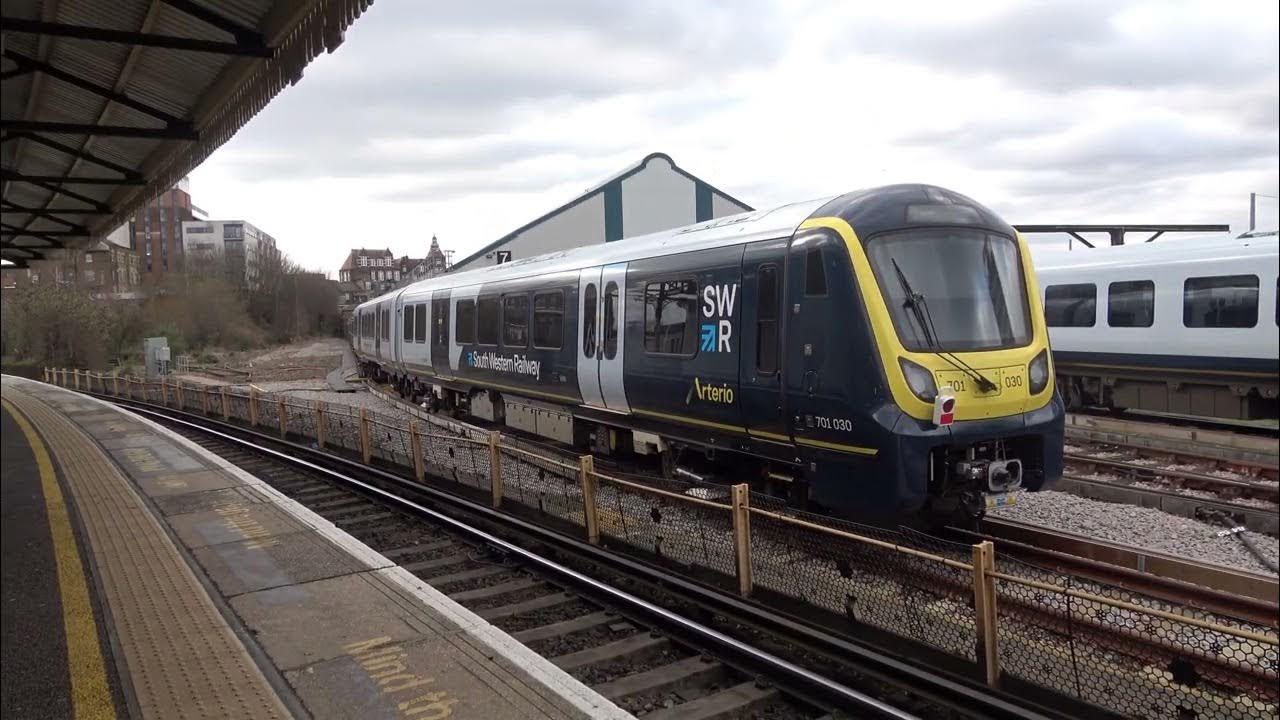 CLAPHAM JUNCTION DEPOT | SOUTH WESTERN RAILWAY NEW CLASS 701's - YouTube