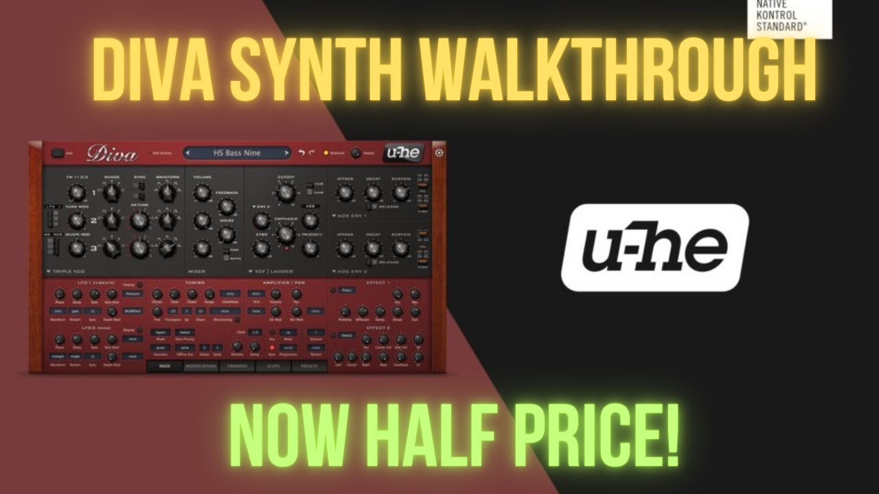 U-He Diva Walkthough - YouTube