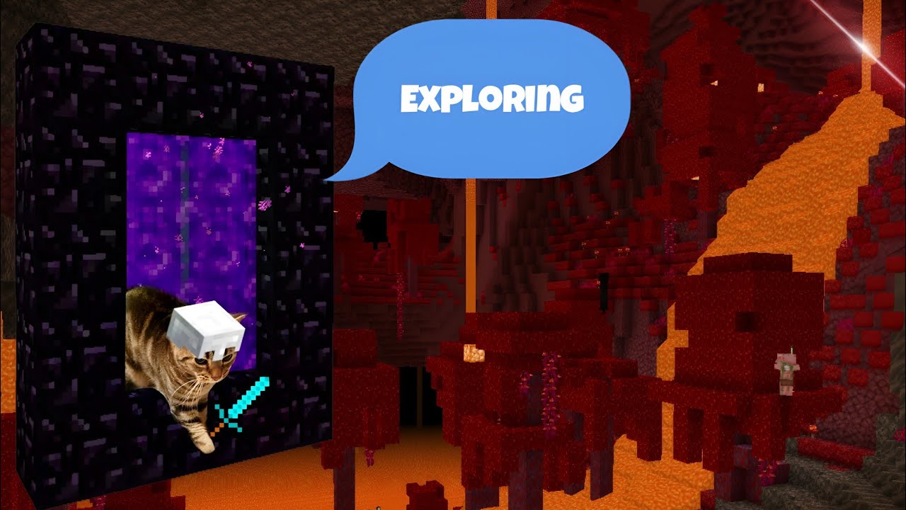Let's Explore Nether In Pokemon World 🌎 | Minecraft Pixelmon | (part-6 ...
