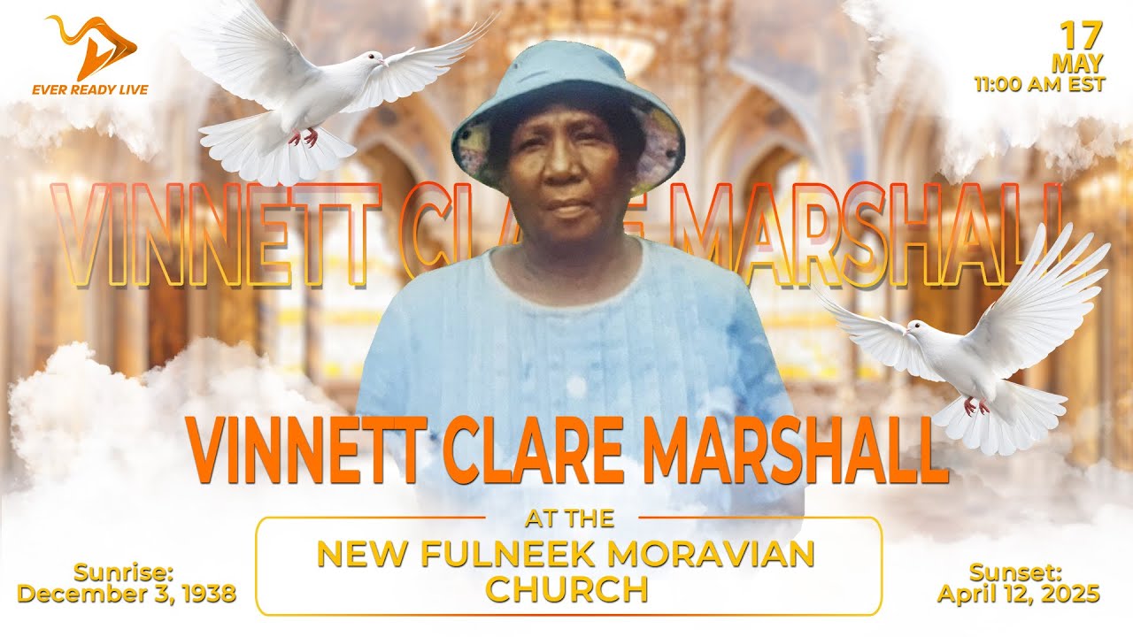 Thanksgiving Service for the life of Vinnett Marshall. On Saturday, May ...
