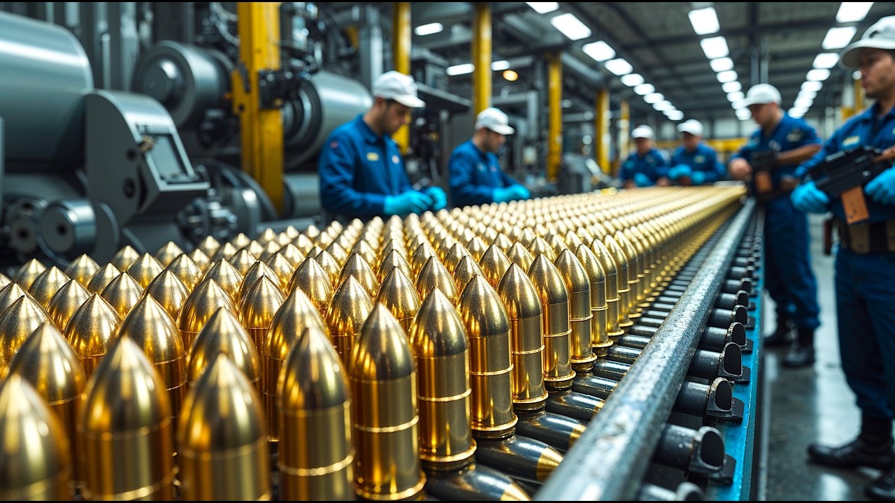 How BULLETS are Made in Factory 🔫🔫 - YouTube