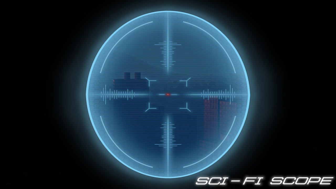Sci-Fi Sniper Scope [Preview] - YouTube