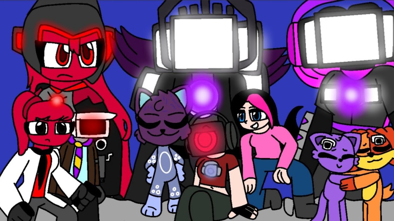 skibidi attack rainbow (all season 1) - YouTube