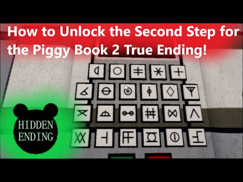 How to Unlock the SECOND STEP FOR THE PIGGY BOOK 2 TRUE ENDING! - YouTube