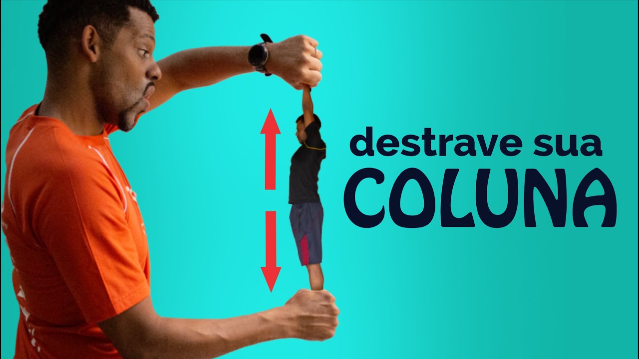 5 Exercícios de descompressão da coluna vertebral - Deixe TODA a coluna ...