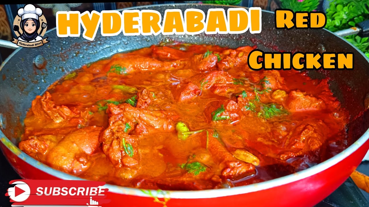 Hyderabadi Red chicken recipe🔥🔥|The hyderabadi red chicken You've Been ...