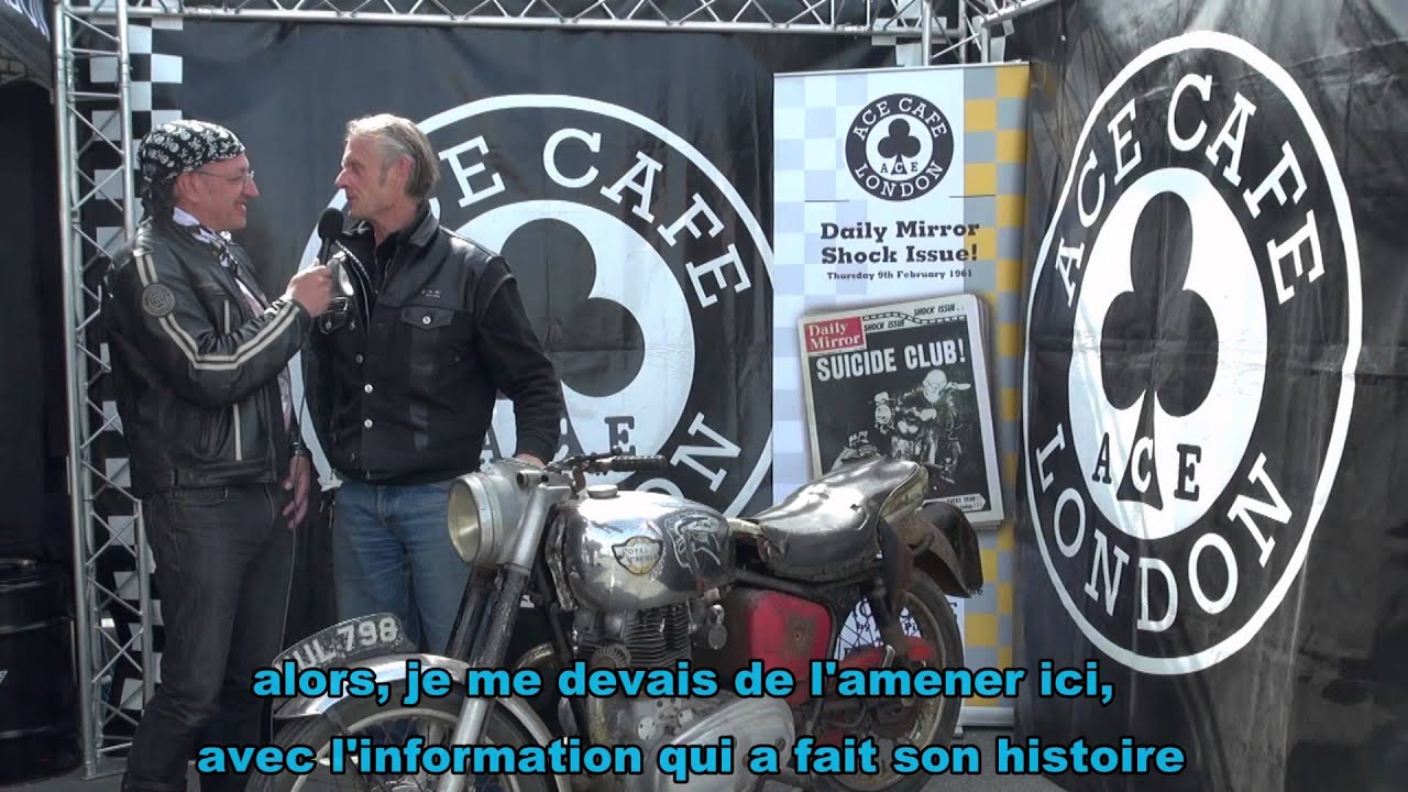 Iron Bikers 2013 : interview de Mark Wilsmore de l'Ace Cafe - YouTube