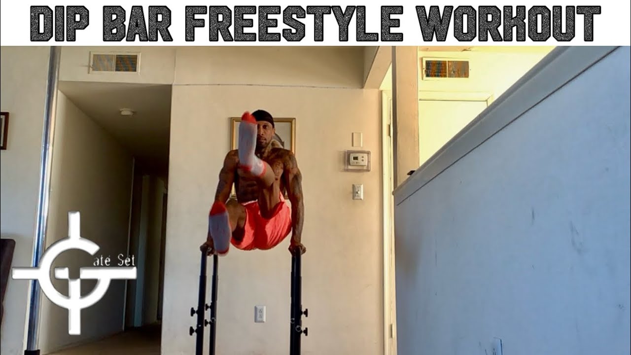 Dip Bar Freestyle Workout - YouTube