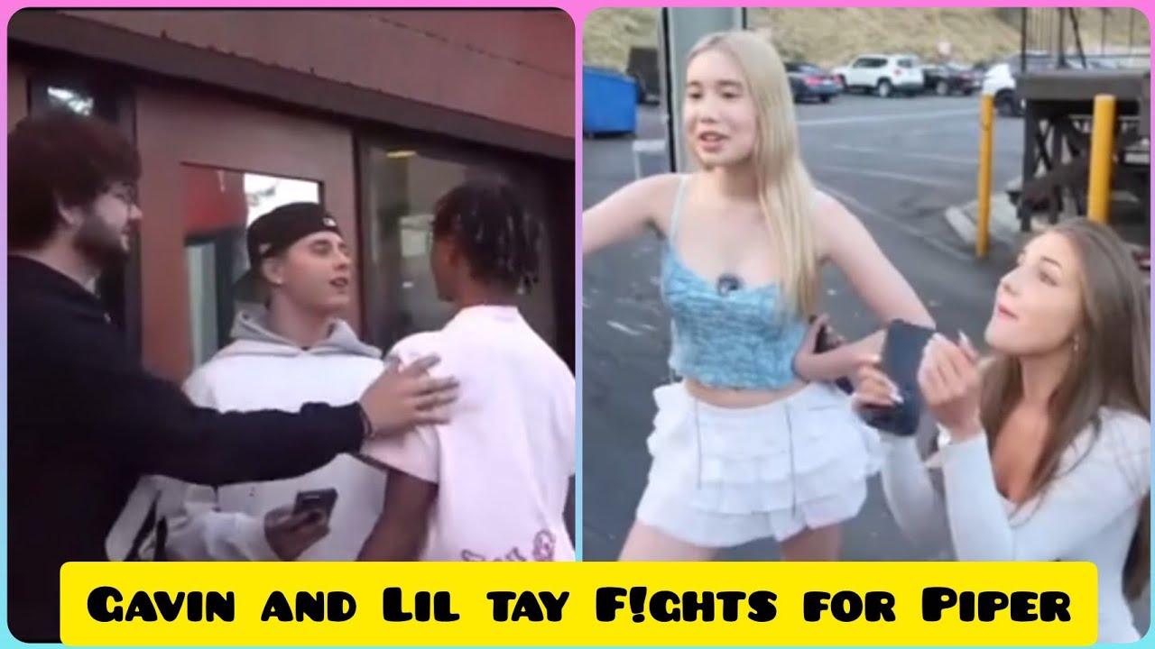 Piper , Gavin, and Lil tay Caught capri on a date with alice | Capri calling lil tay the B* word ...