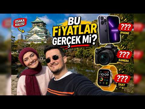 Japonya’da Bir Gün: Osaka Kalesi’nden Ucuz Teknoloji Avına! 🇯🇵 (Yodobashi Turu)